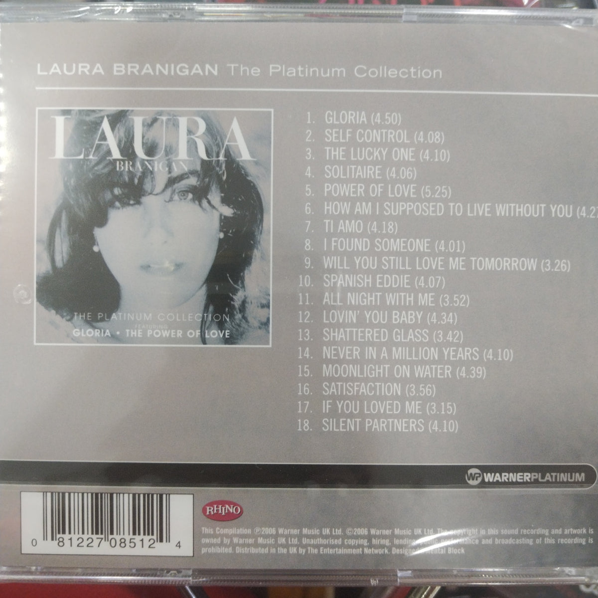 Laura Branigan. The Platinum Collection – Centro Musical